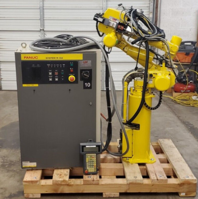 GUARANTEED! FANUC LTD GMF ROBOTICS S-5 ARC MATE ROBOT SYSTEM A05B-1203 ...