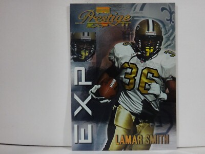 1999 Playoff Prestige EXP Reflections Gold /1000 Lamar Smith #EX117 | eBay