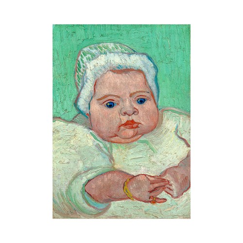 Van Gogh, Baby Marcelle Roulin, 1888, Lustre Canvas Print, A2 Size | eBay