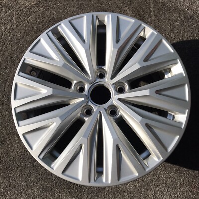 SINGLE 16 INCH WHEEL/RIM VOLKSWAGEN JETTA SILVER 2019-2020 GENUINE OEM ...