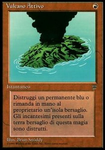 RUSH ITALIANO Vulcano Attivo- Active Volcano MTG Magic LEGENDS ITA | eBay