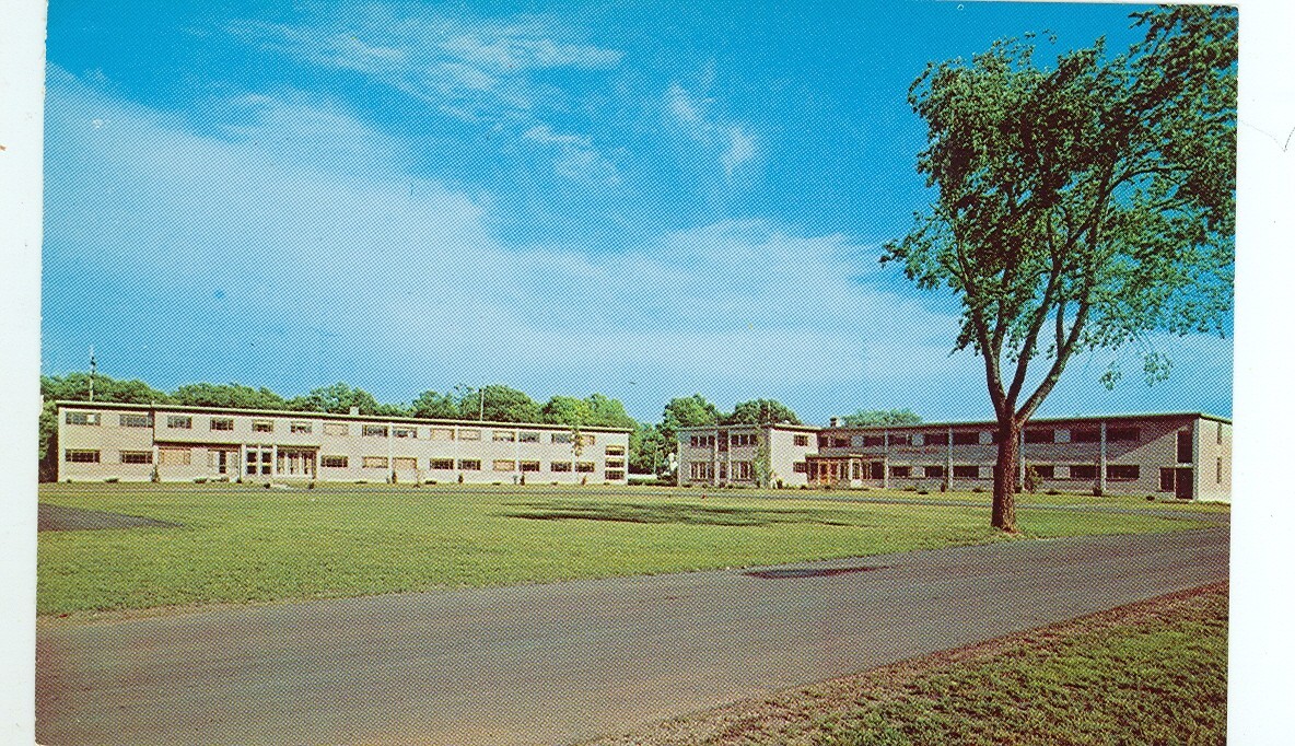 ANGOLA,INDIANA-ALLWOOD HALL & DORM B-TRI STATE COLLEGE-#24741B-(1959 ...