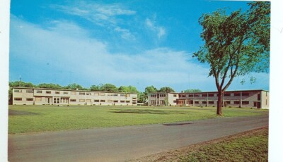 ANGOLA,INDIANA-ALLWOOD HALL & DORM B-TRI STATE COLLEGE-#24741B-(1959 ...
