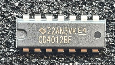 CMOS 4012 - MOS4012 (CD4012BE / Texas Instruments) - Menge nach Wunsch ...