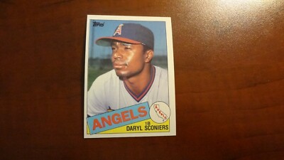 1985 TOPPS #604 DARYL SCONIERS BASEBALL CARD | eBay