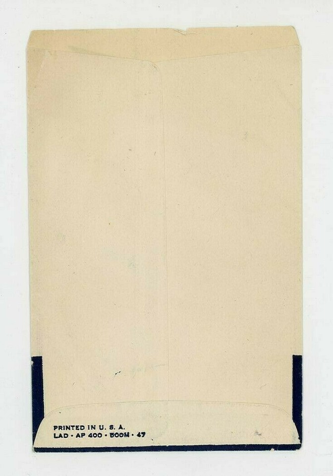 1947 Pan American World Airways Luggage Labels Envelope Jacket | eBay UK