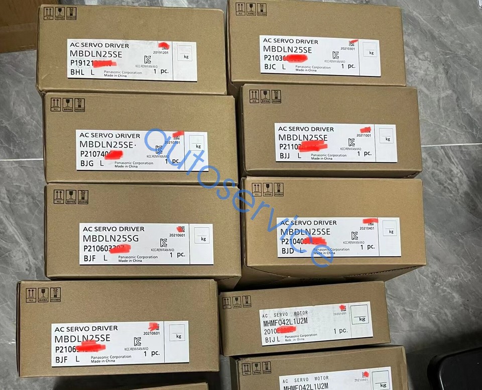 New Panasonic AC Servo Driver MBDLN25SE Expedited Shipping Via FedEX or ...