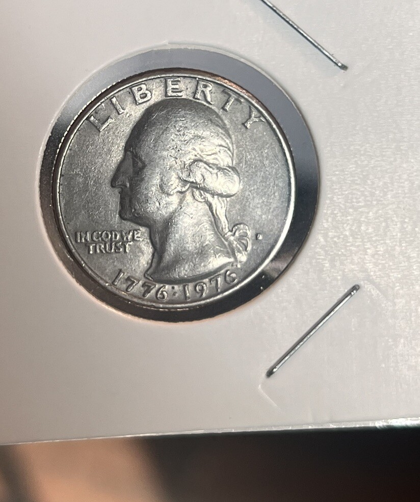 1776-1976 D US Bicentennial Quarter, Rare filled Mint Mark Drummer Boy ...