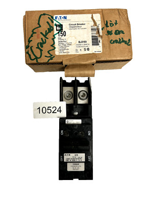 Eaton BJ2150 Circuit Breaker, 150A, Double Pole, 240V, 60Hz | eBay
