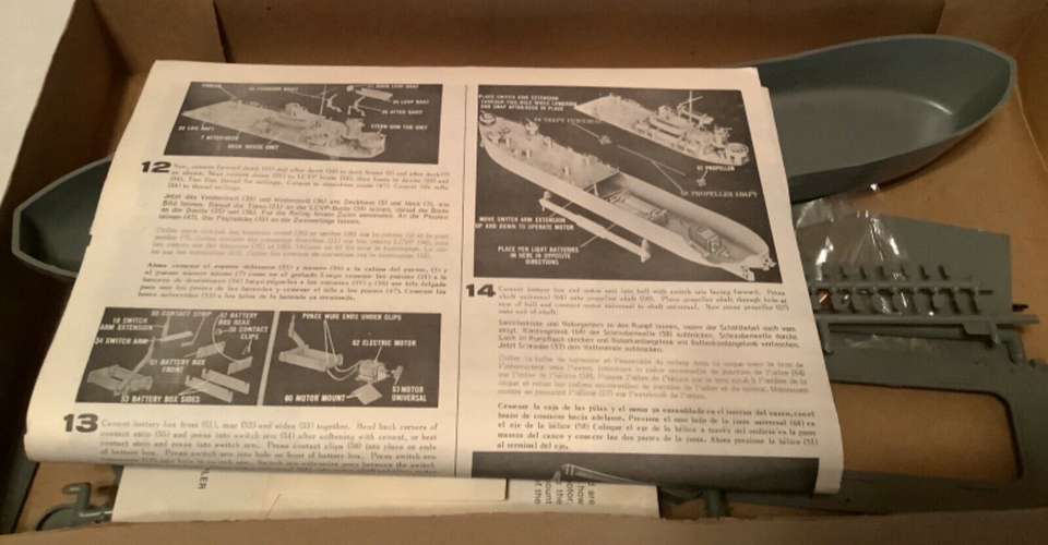 Lindberg Motorized LST U.S. Navy (Landing Ship Tank) 1/245 scale | eBay