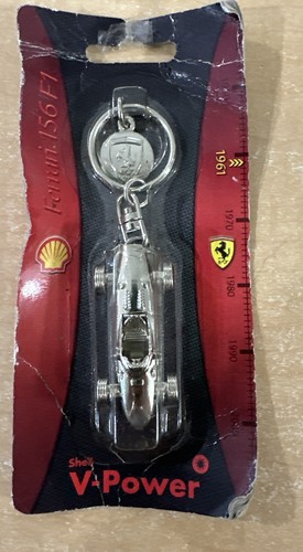 Metal keycain shell V-Power Ferrari 156 F1 miniature It/ 37 | eBay