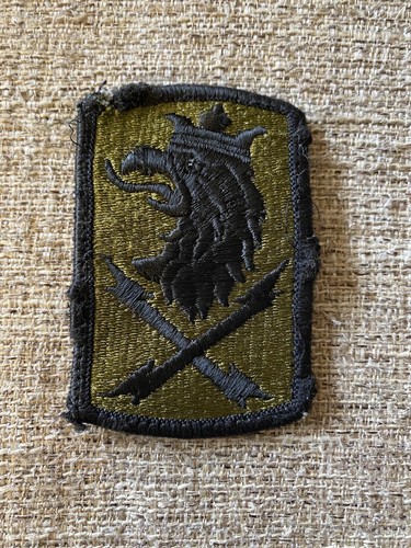 US Army 22nd Signal Brigade Subdued Patch INV4124 | eBay
