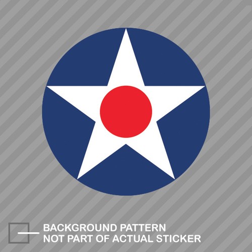 USAAC Roundel Sticker Decal Vinyl United States Army Air Corp 1919-1942 ...
