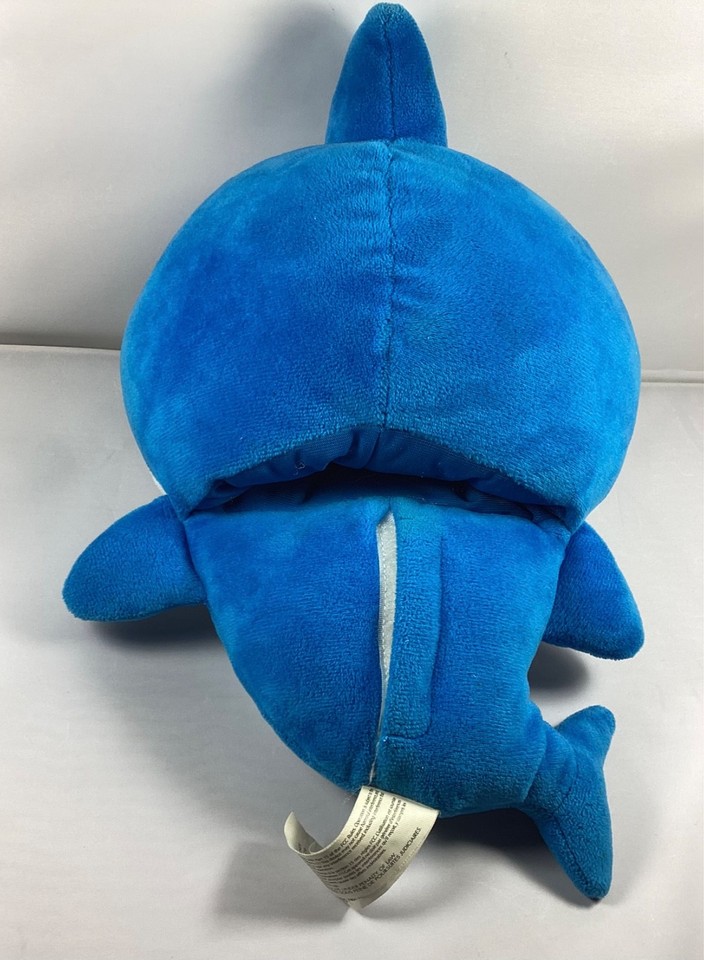 Pinkfong Blue Baby Shark Singing Plush Hand Puppet – Interactive Kids ...