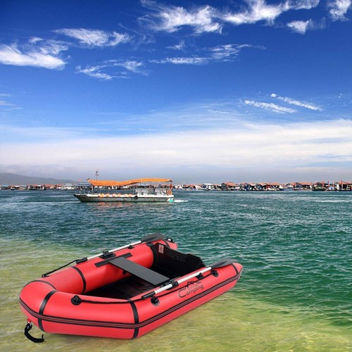 7.5/10FT 2-4 Person Inflatable Dinghy Boat Fishing Rafting Water Sports ...