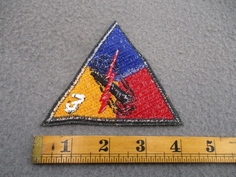 US Army 3rd Armored Division Patch S7 | eBay