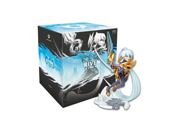 LoL League of Legends RIVEN Unlocked Statue Figure Riot Games Authentic ...