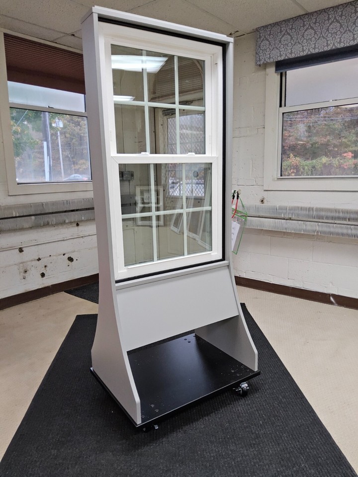 28 x 62 inches Vinyl Replacement Windows with grids top and bottom in ...