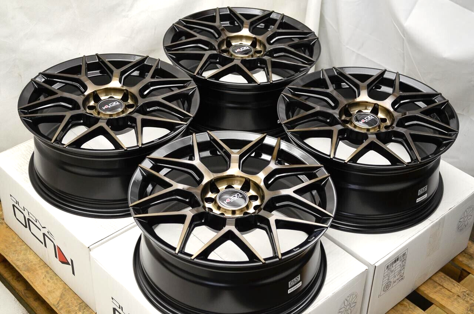 16 Wheels Rims Black Bronze Lexus ES300 Mazda 3 Lancer Scion tC xB ...