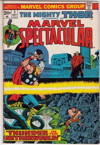 Marvel Spectacular #3 The Mighty Thor VG Reprints Thor #130 Stan Lee ...