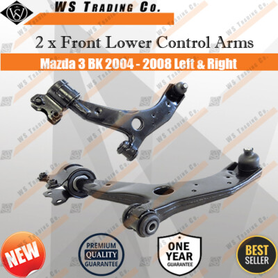 2 x Front Lower Control Arm For Mazda 3 BK 2004 - 2008 Left & Right | eBay