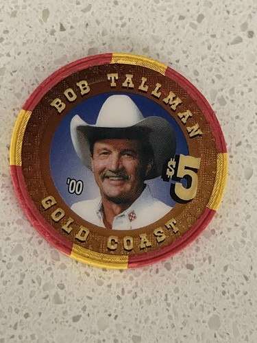 2000 Gold Coast casino rodeo legend Bob Tallman chip Las Vegas | eBay