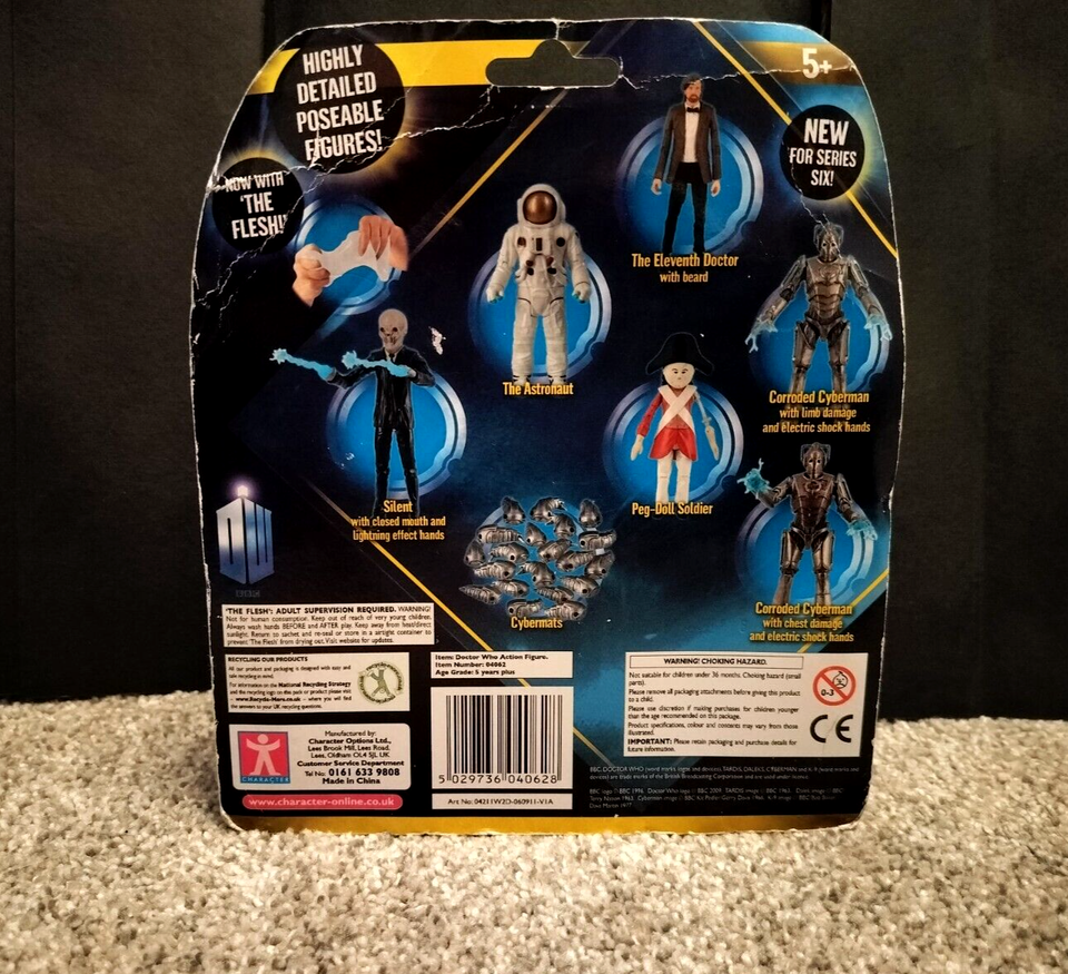 BBC Doctor Who Action Figure 11th Doctor With Beard Highly Detailed ...