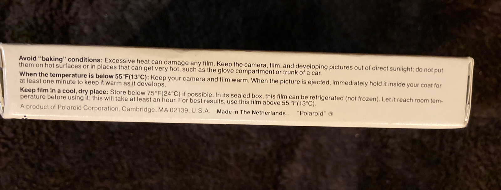 Polaroid Time-Zero Supercolor SX-70 Land Film 10 pack from multi pack ...