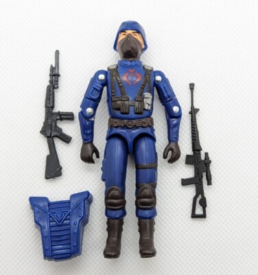 GI Joe Black Major Custom Mickey Mouse Cobra Officer Army Infantry Red ...