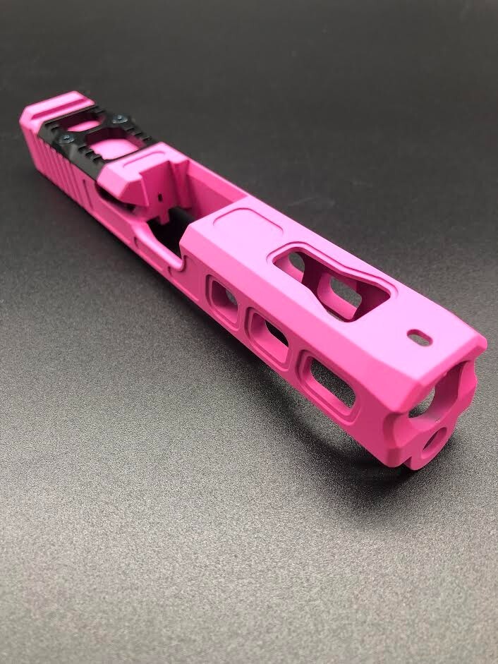 Glock 19 Slide G19 Gen 1-3 Stripped Slide RMR Optic Ready Oden Prison ...