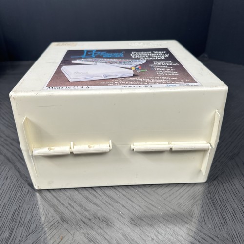 Vtg Sewing Thread Box Caddy Folding Storage Organizer 118 Cap. See ...
