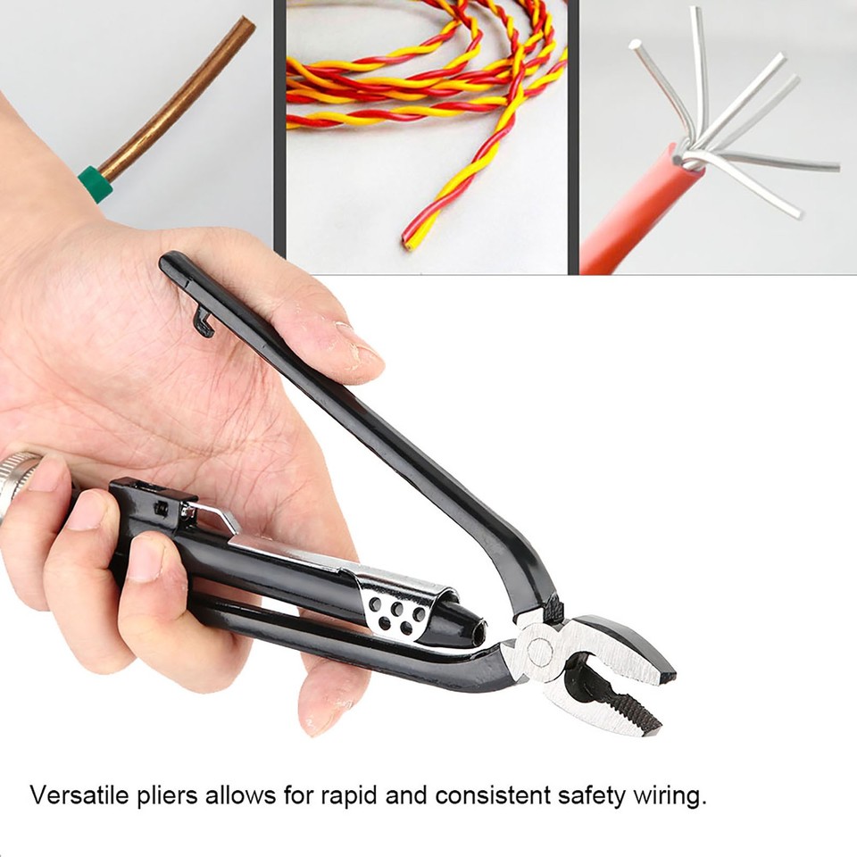 ♢6in High Carbon Steel Safety Wire Twist Twisting Pliers Twister ...