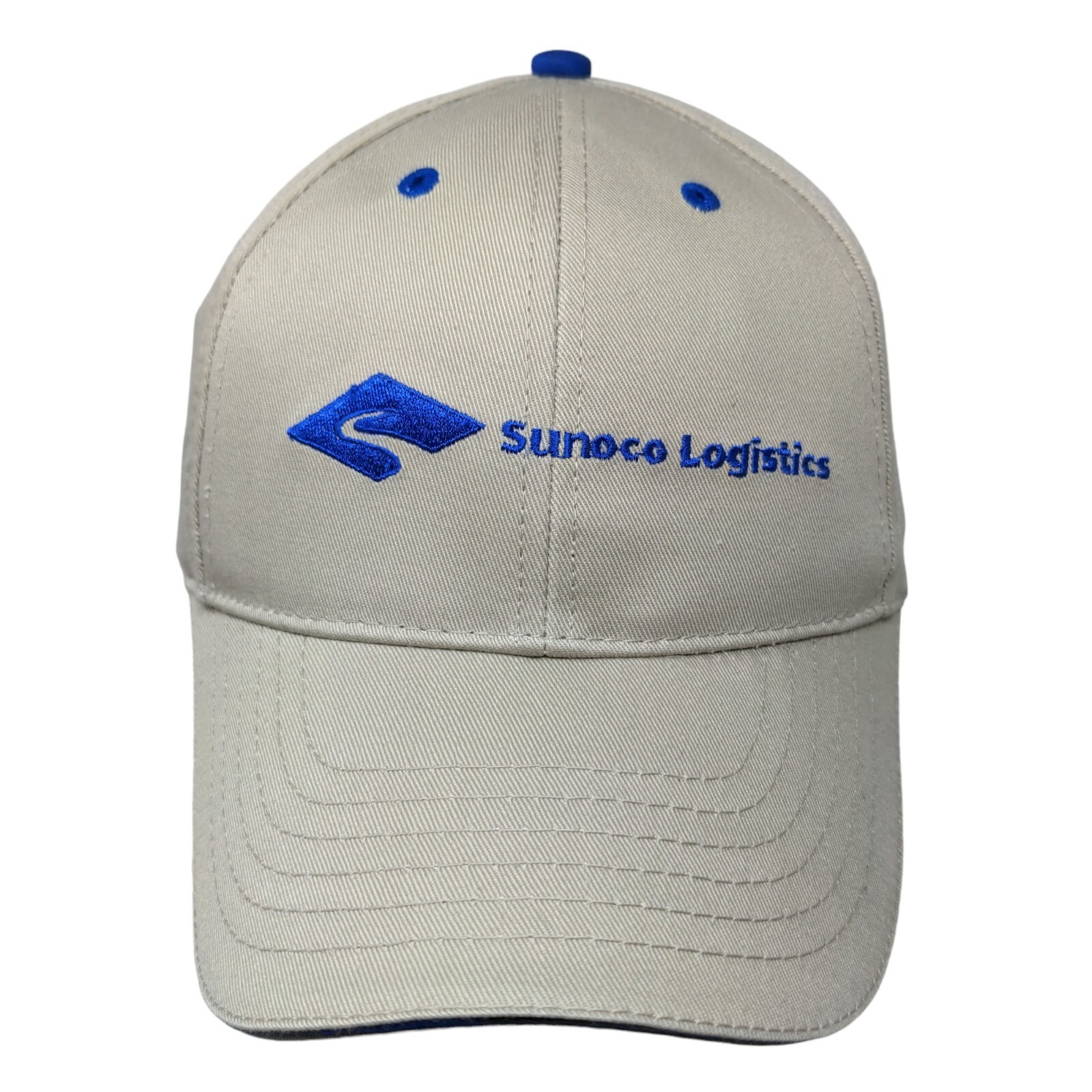 Sunoco Logistics Men's Slideback Hat Tan Size OSFA Embroidered Logo 100 ...