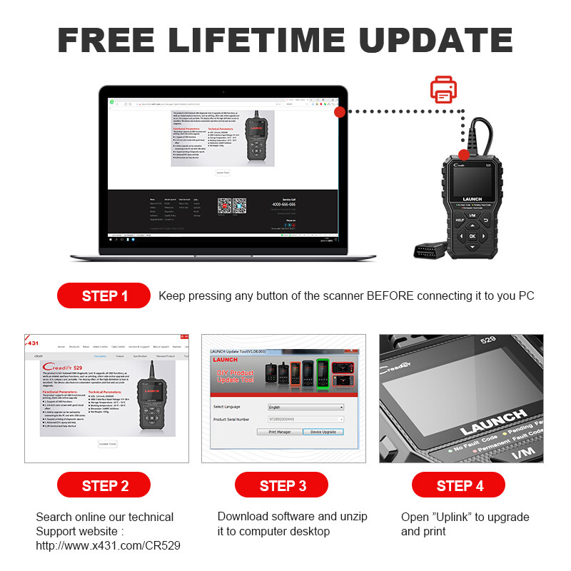GM Chevrolet Scanner Automotive Diagnostic Tool OBDII Code Reader ...