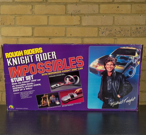 BNIB 1982 LJN Rough Riders Knight Rider Impossibles Stunt Set | eBay UK