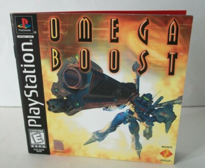 Omega Boost Manual Only NO GAME PlayStation 1 PS1 Instruction Booklet ...
