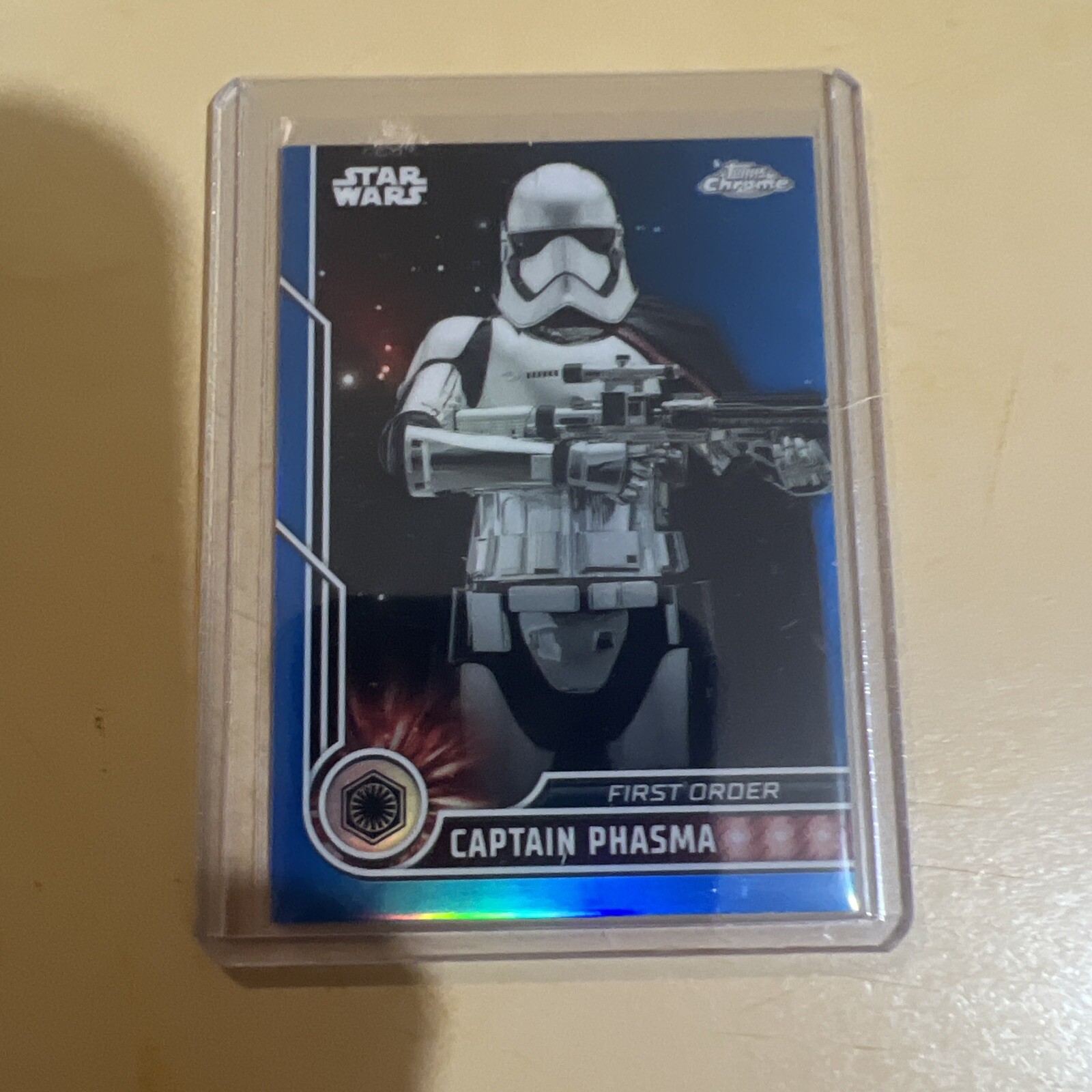 Captain Phasma #/150 2023 Topps Chrome Star Wars Blue Refractor #59 | eBay
