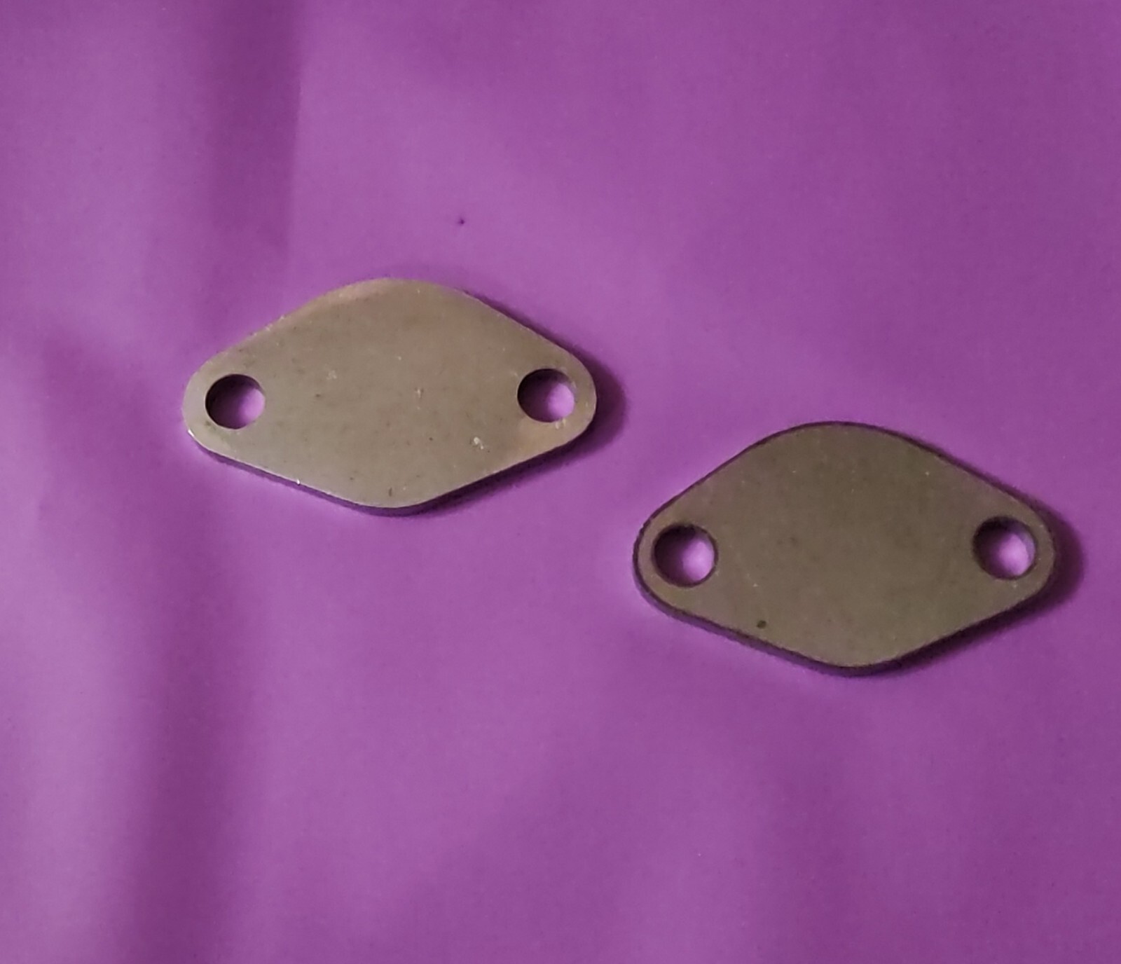 (2pk) Kohler small engine fuel pump block off cover plate FREE Shipping ...