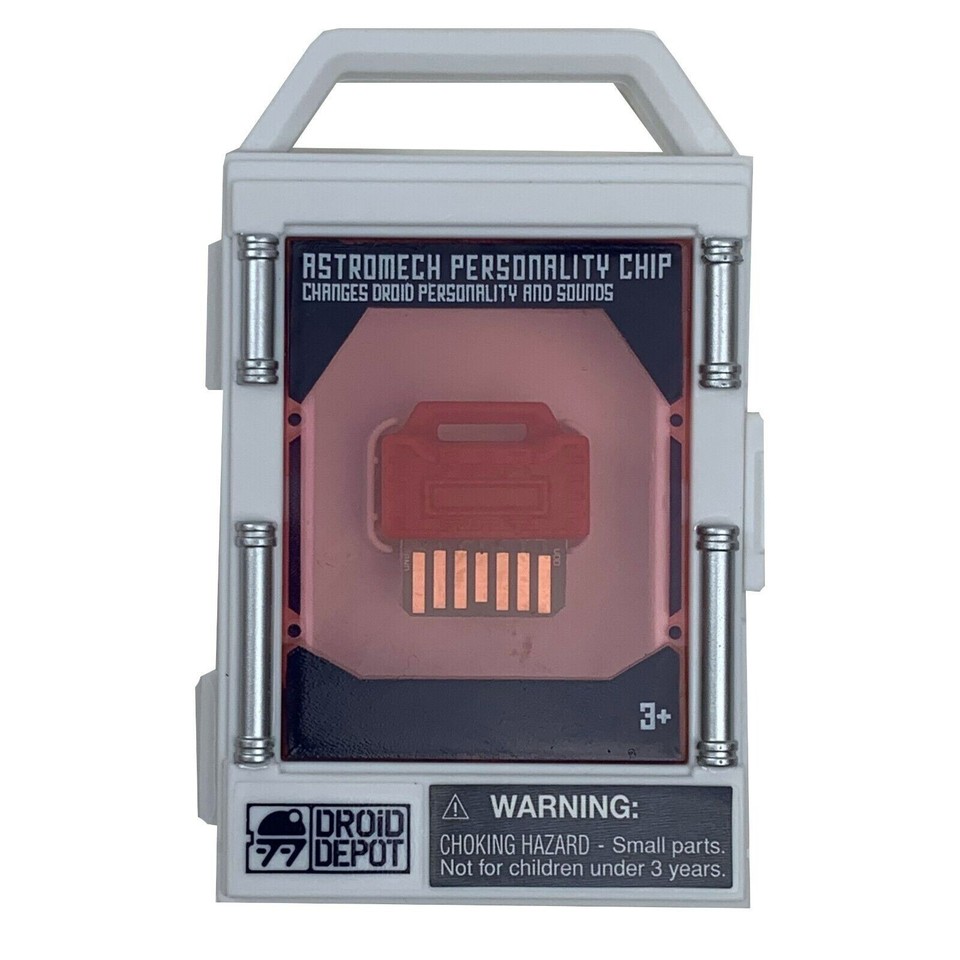 Droid Depot Personality Chip Red Resistance Disney Star Wars Galaxy's ...