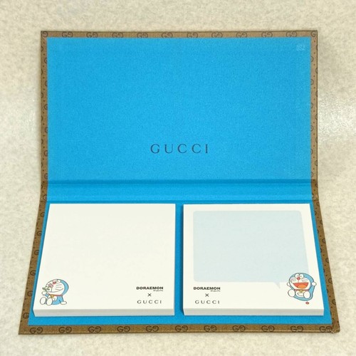 Gucci x Doraemon Note Memo Pads Collaboration NEW - Authentic Sticky ...