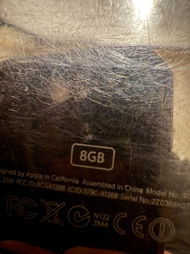 Apple iPod Touch 2nd Gen 8GB - Model A1288 | eBay