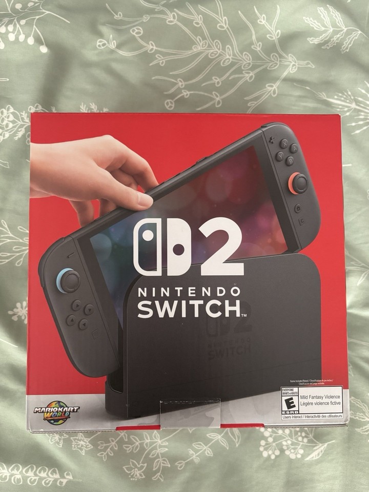 Nintendo Switch 2 Mario Kart World Edition Empty Console Box Only No ...