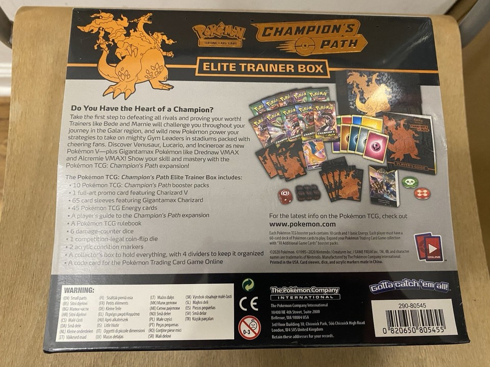Pokemon TCG Champions Path Elite Trainer Box ETB Brand New/Factory ...
