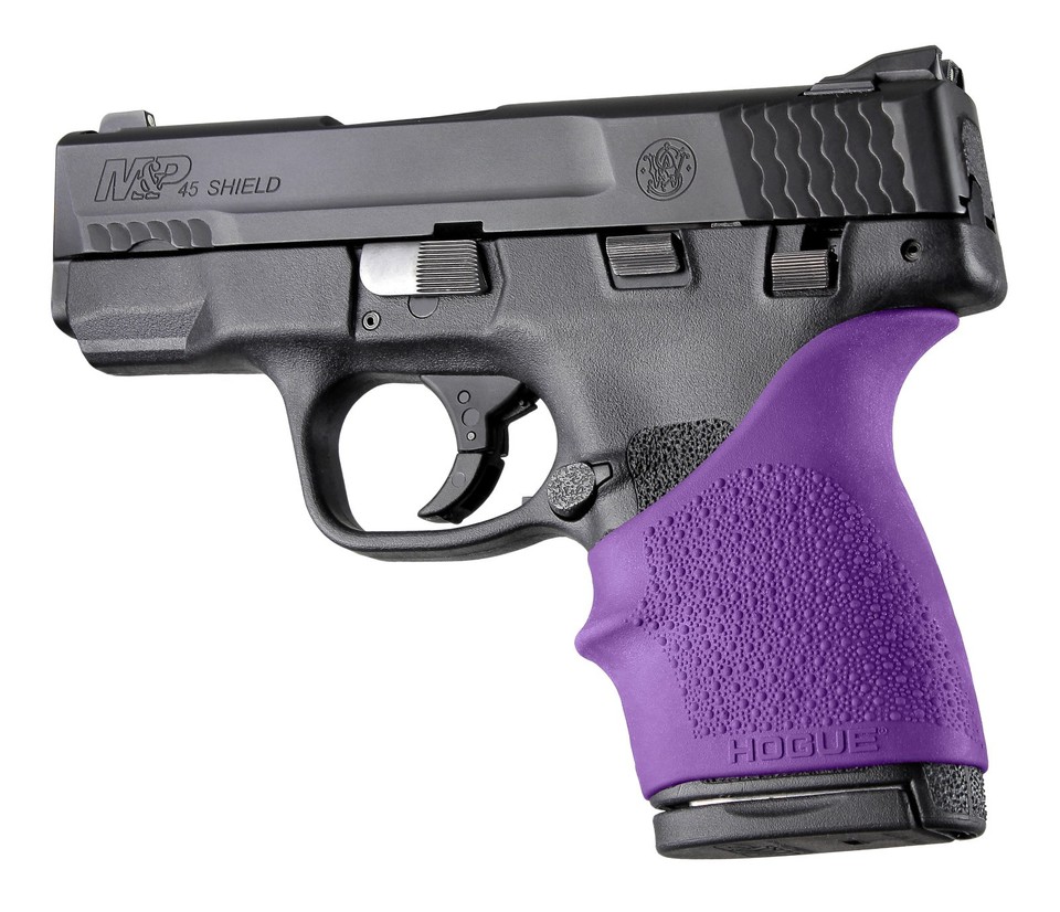 Hogue HandALL S&W M&P Shield 45 KAHR P9 CW9 CW40 Beavertail Grip ⭐ ...
