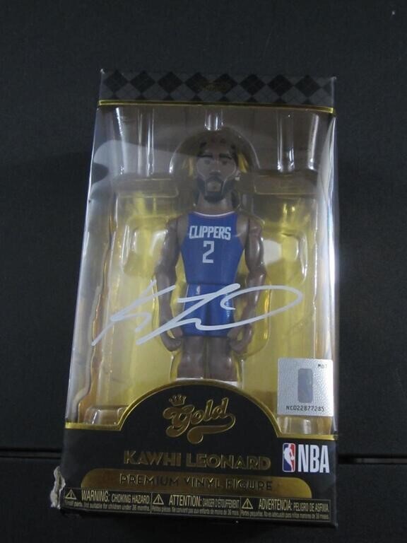 Kawhi Leonard signed Funko Gold 5" - Basketball - NBA - LA Clippers ...