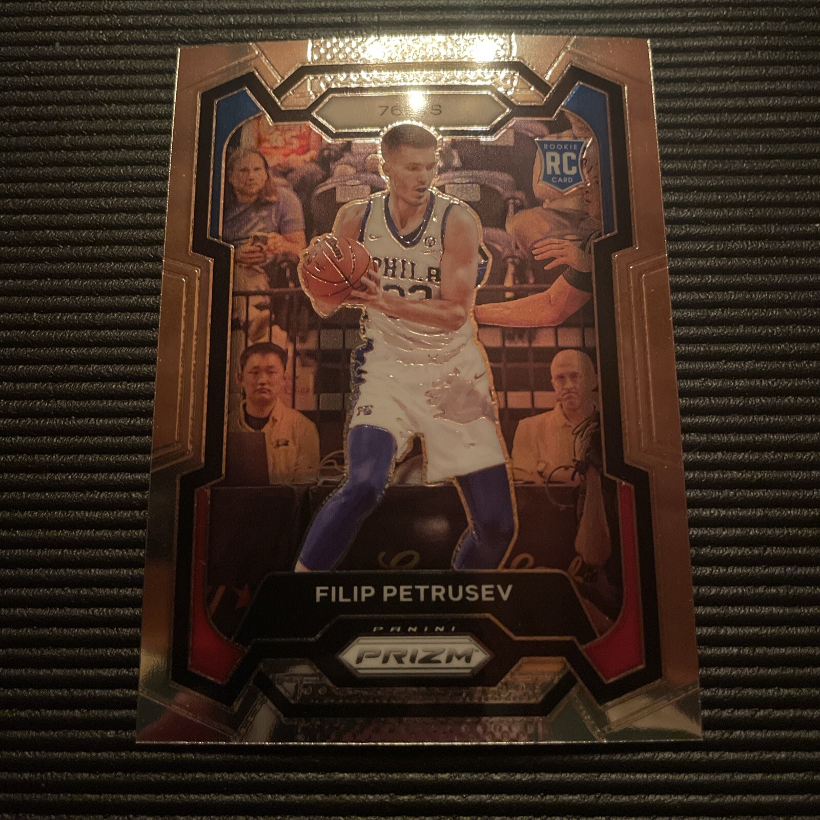2023-24 Panini Prizm Filip Petrusev RC Rookie Card Philadelphia 76ers ...
