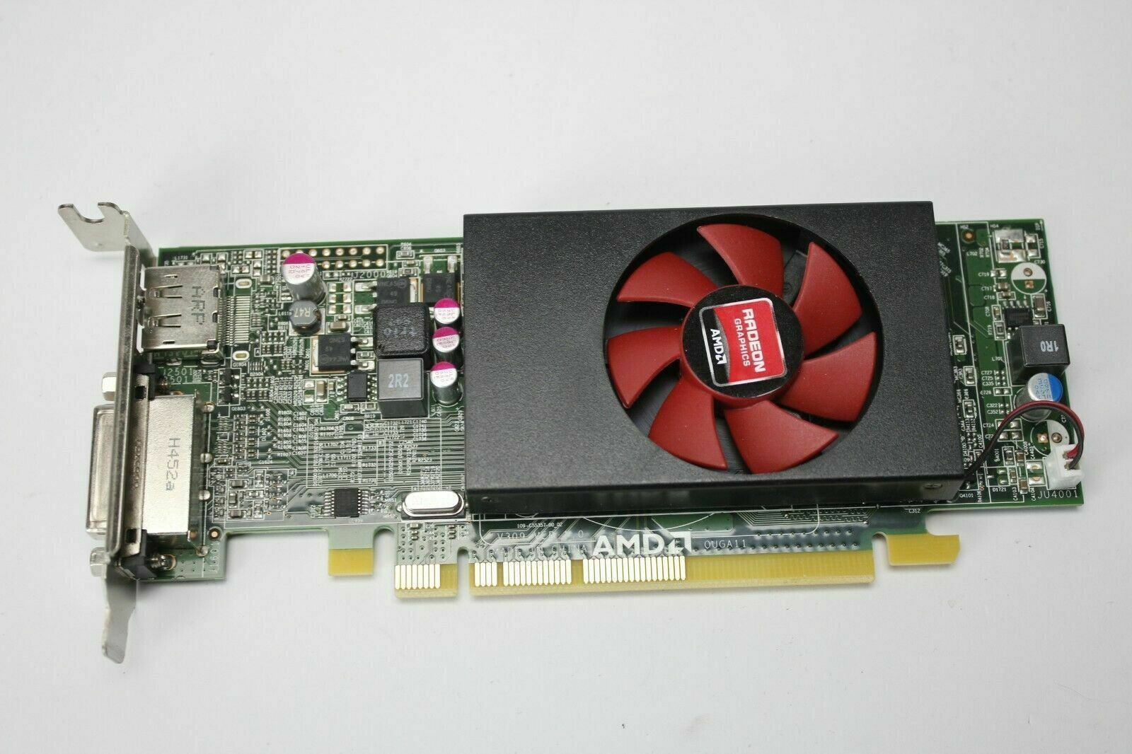 LOT OF 4 Dell AMD Radeon R5 240 F9P1R 1GB PCIe DVI DisplayPort Low ...