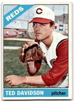 1966 Topps Ted Davidson Cincinnati Reds #89 | eBay