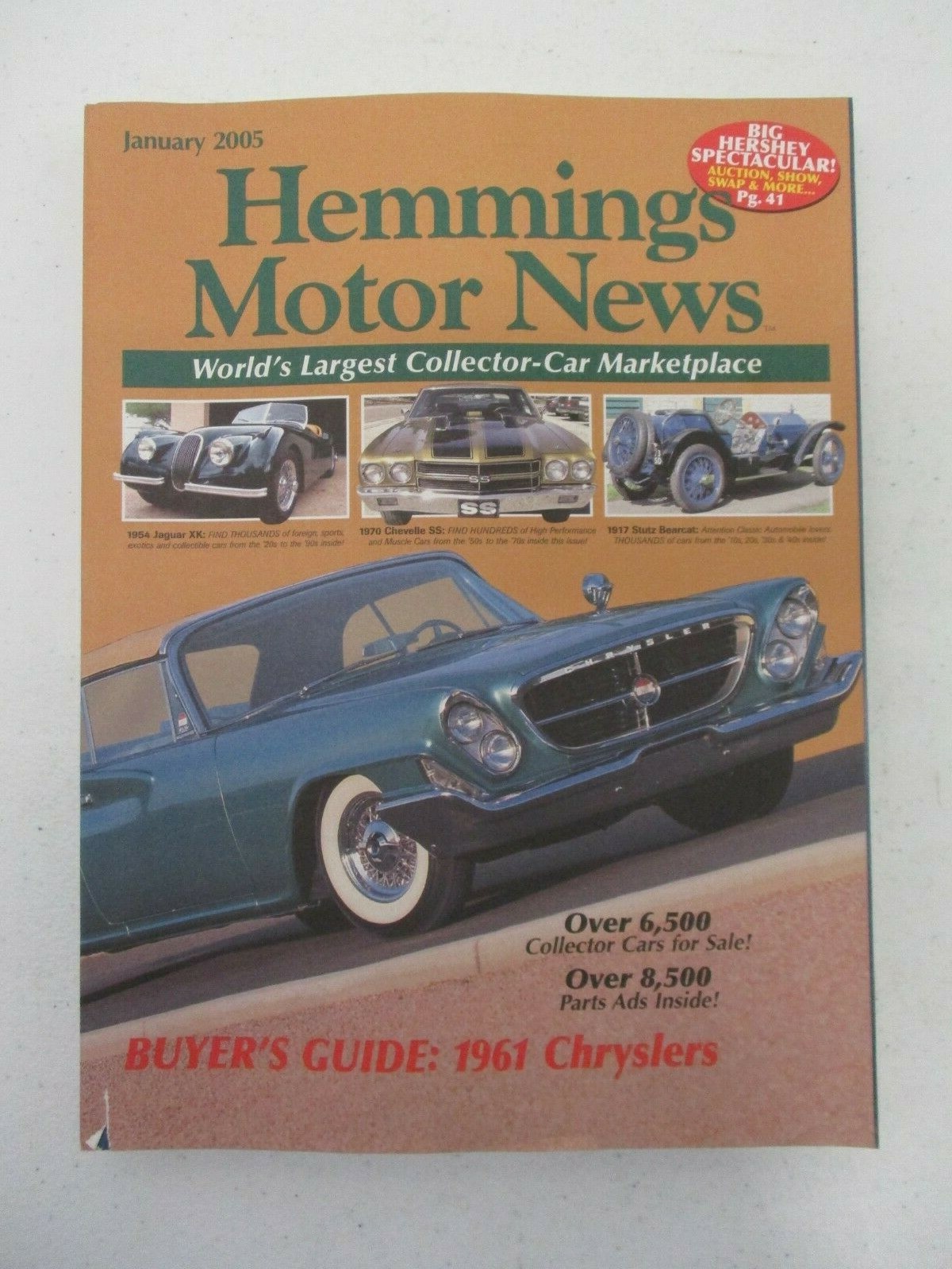 HEMMINGS MOTOR NEWS MAGAZINE JANUARY 2005 VINTAGE CAR CLASSICS AUTO ...