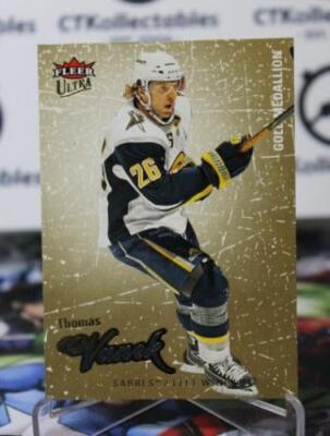 2008-09 FLEER ULTRA THOMAS VANEK # 15 BUFFALO SABRES NHL HOCKEY TRADING ...